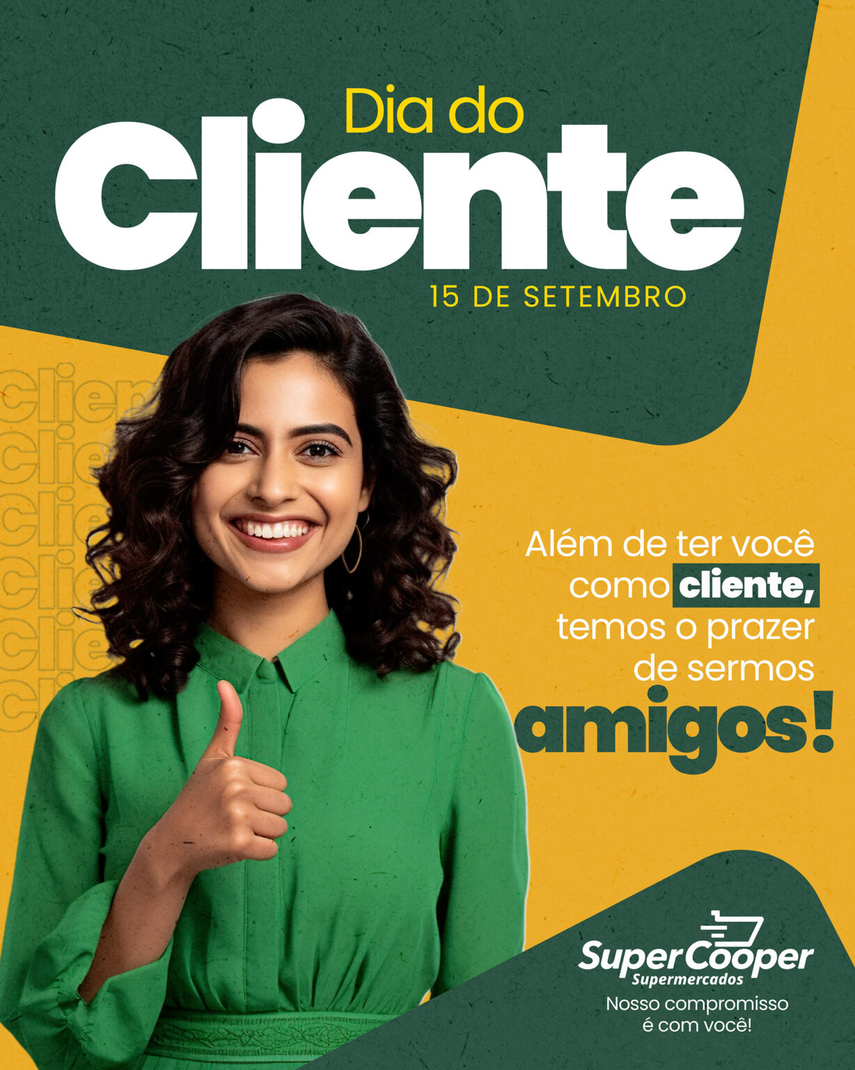 Dia do Cliente - 15 de Setembro - Supermercado Supercooper